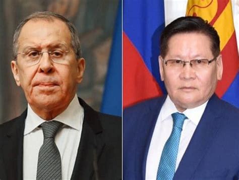 Элчин сайд Ө Энхтүвшин ОХУ ын Гадаад хэргийн сайд С Лавровтой уулзав