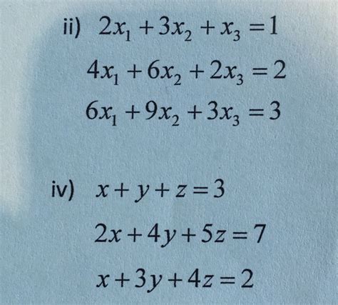 Solved Solve The System Of Equations By Row Echelon Or Row Chegg Com