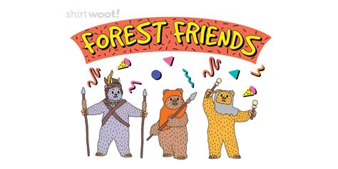Retro Forest Friends