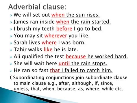 Clauses And Sentence Structurespptx