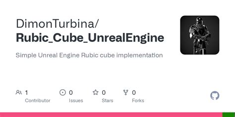 GitHub DimonTurbina Rubic Cube UnrealEngine Simple Unreal Engine Rubic Cube Implementation