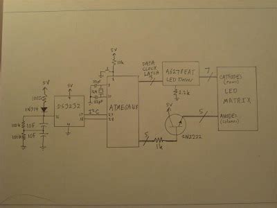 Dot Matrix Arduino Clock The Life Of Kenneth