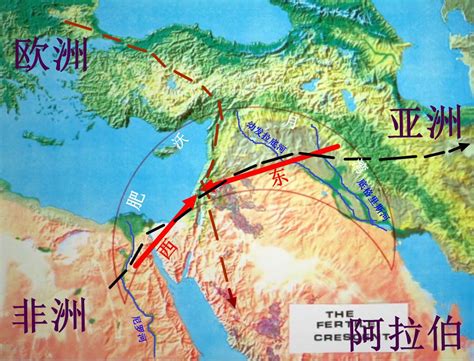 返璞归真 on Twitter 圣经的地理背景是肥沃月弯或叫新月沃土Fertile Crescent就是下图这个形状像新月的