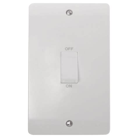 Click Mode 10a 1 Gang Emergency Test Key Plate Switch Cma110