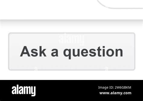 mouse cursor slides over and clicks ask a question device screen view