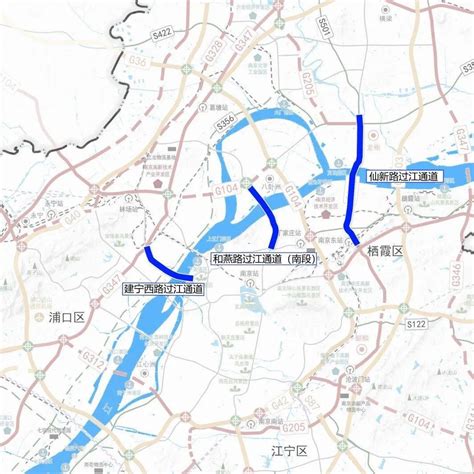 快看 ！南京和燕路、仙新路、建宁西路三条过江通道命名公开征求意见工程交通运输局长江