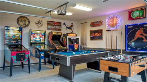 Gaming Room Garage