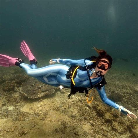 Wetsuit Scuba Girl