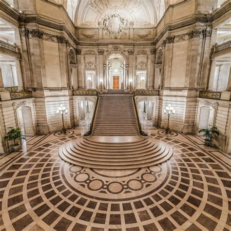 City Hall Tour Ideas Palace With Grand Staircase San Francisco City