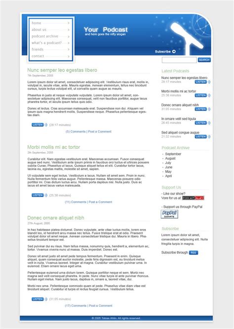 Podcast Description Template