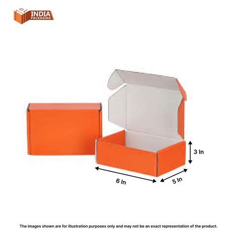 Single Wall 3 Ply Orange Colour Shipping Boxes 6 10 Kg At ₹ 1813