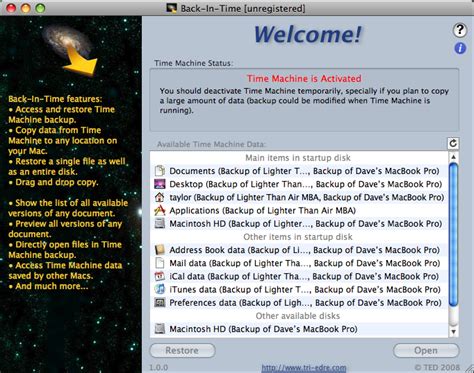 How Can I Access Time Machine Backup Data For Other Computers