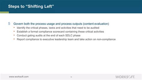 Shift Left Quality Assurance How To Do It Why It Matters Pptx
