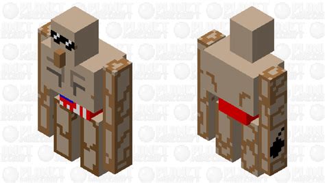 Buff Summer Villager Minecraft Mob Skin