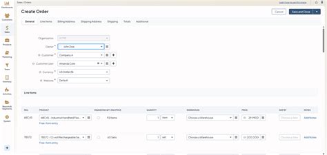 Create An Order Orocommerce Orocrm And Oroplatform Documentation