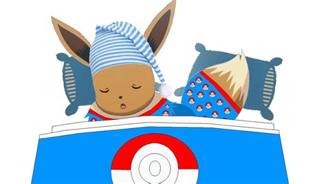 Eevee Goes To Sleep Wearing A Pajamas Outfit By Sonicfaners1991 On