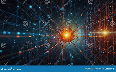 Quantum Nexus Futuristic Laboratory With Cutting Edge Quantum