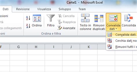 Come Creare Menu A Tendina Excel