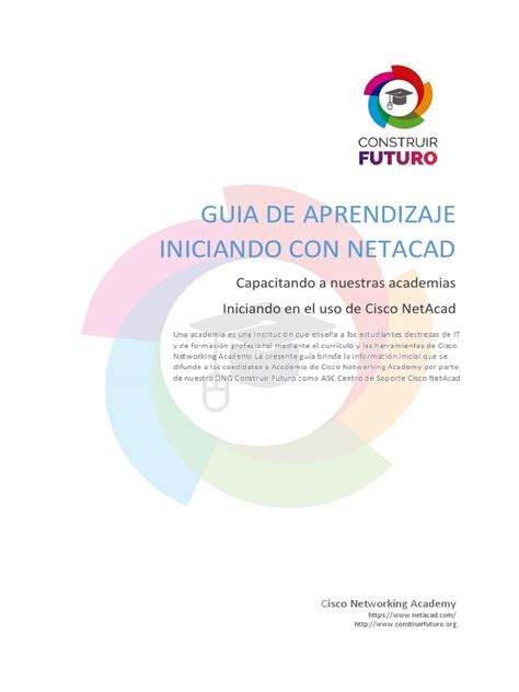 Guia Aprendizaje Netacad Academias Asc Cf Pdf Internet De Las Cosas Internet