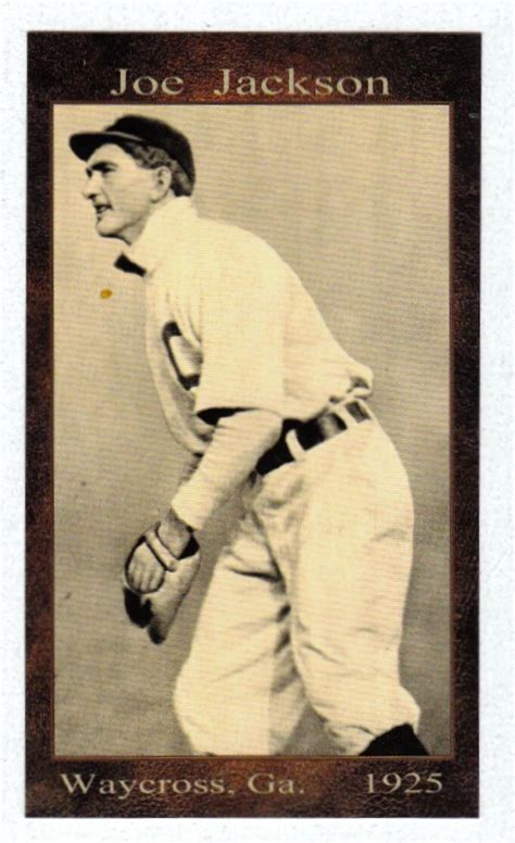 Shoeless Joe Jackson Black Sox Scandal