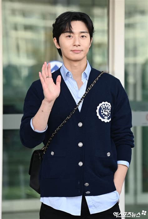 박서준 젠틀한 인사[엑s Hd포토]