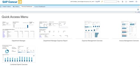 Financial Reporting Reporting 13 Sap Concur Community