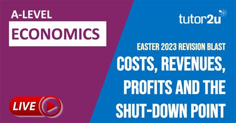 Live Revision Sessions For A Level And Ib Economics Blog Economics