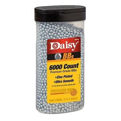 Daisy Precisionmax Steel 177 Caliber45mm Zinc Plated Bb