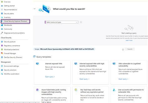 Defender Cloud Security Posture Management Cspm Preview