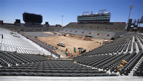 Photos Arizona Stadium Construction Arizona Wildcats