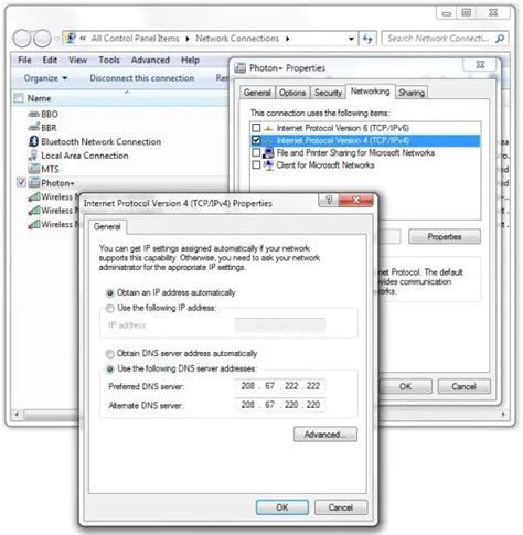 Increase Browsing Speed By Changing DNS Settings In Windows
