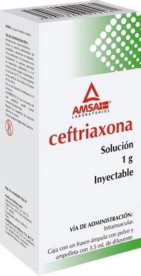 Ceftriaxona Medicamentos Plm