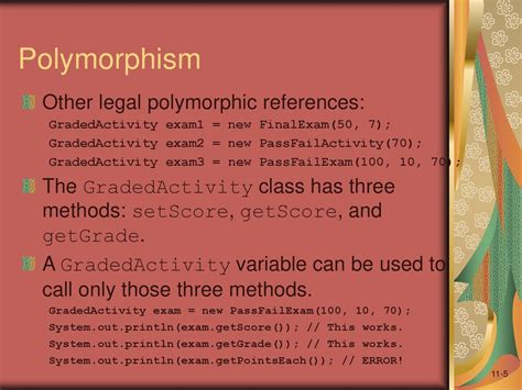 polymorphism abstract classes and interfaces ppt download