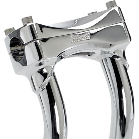 Biltwell Risers Murdock Oversized Pullback 10″ Chrome 6414