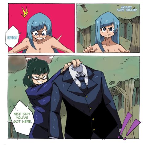 Rule 34 2girls Bare Shoulders Becku Blue Hair Breasts Completely Nude Embarrassed Embarrassed