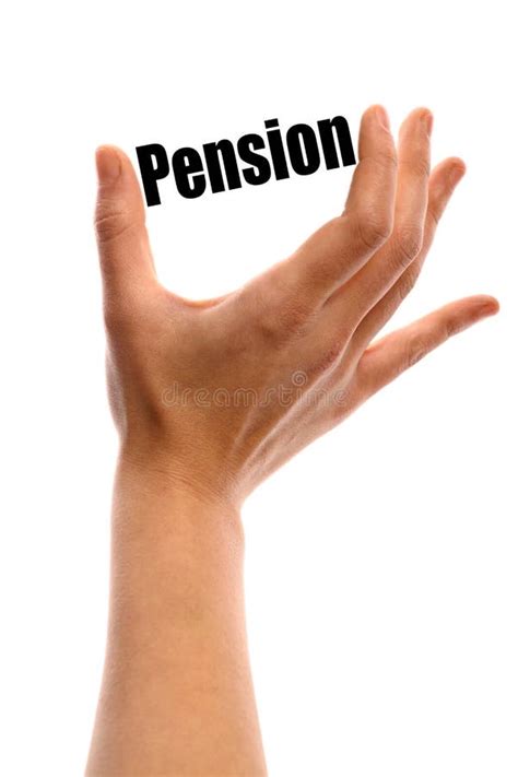 Small Pension Stock Image Image Of Financial Retire 51480373