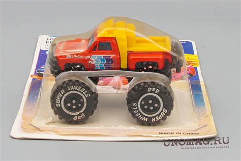 Игрушка monster truck, красный / желтый