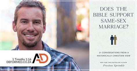 Review Does The Bible Support Same Sex Marriage Ad Deformationem