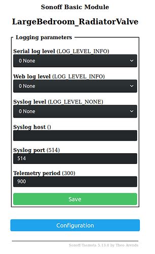 SOLVED Sonoff Tasmota Firmware Issues Beginners OpenHAB Community