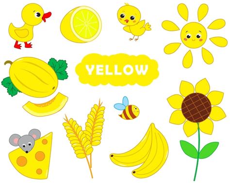 Yellow Color Theme Clipart Free Educational And Design Resources
