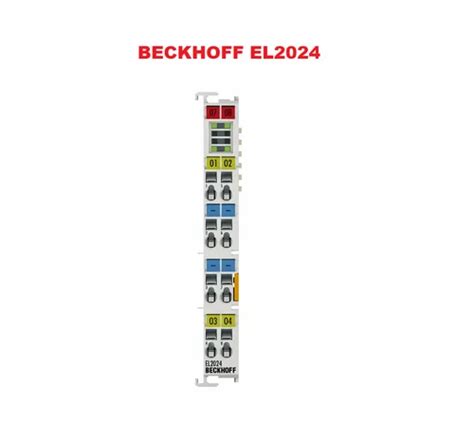 EL2024 BECKHOFF EtherCAT Terminal 4 Channel Digital Output At 16500 Piece Bagdola New