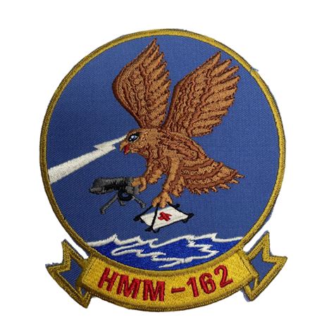 Hmm 162 Squadron Officially Licensed Usmc Patch