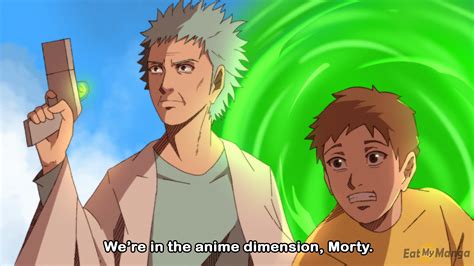 Artstation Rick And Morty Anime Fan Art