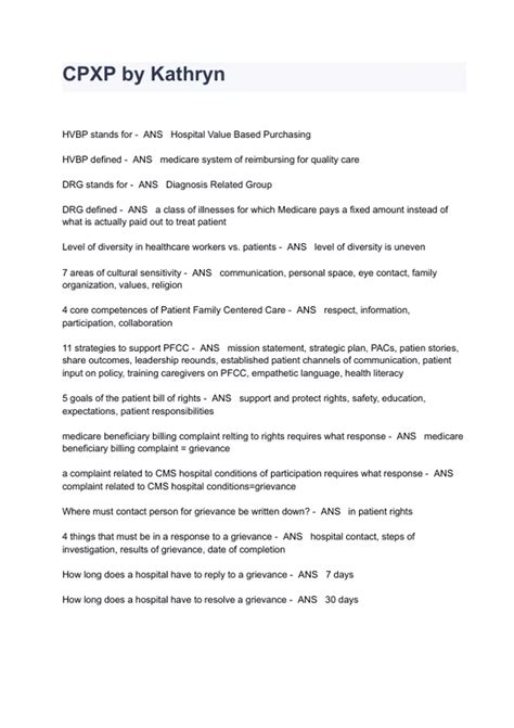 Cpxp By Kathryn Exam Questions And Answers Cpxp Stuvia Us