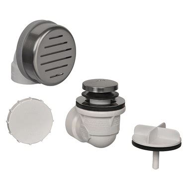American Brass And Aluminum Aba2239sncshf Waste And Overflow Assembly