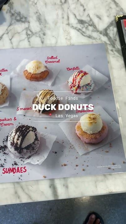 The Cookies And Cream Donut Sundae From Duck Donuts In Vegas Duckdonuts