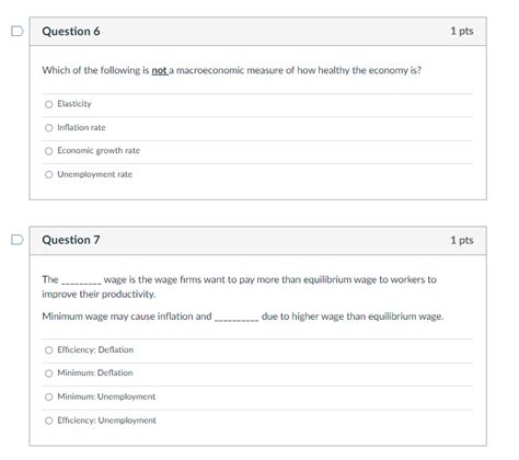 Solved Which Of The Following Is Not A Macroeconomic Measure Chegg