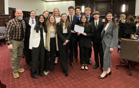 So Incredibly Proud To Announce That Our Mock Trial Team Won The District Champion Title Last