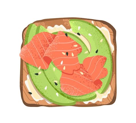무료로 다운로드 가능한 Sandwich Salmon 벡터 And 일러스트 Freepik