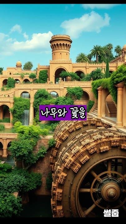 전설일까 현실일까 바빌론의 공중정원바빌론공중정원 세계7대불가사의 고대문명 역사미스터리 고대전설 교양숏츠 잡학다식 불가사의 세계역사 미스터리 썰줍